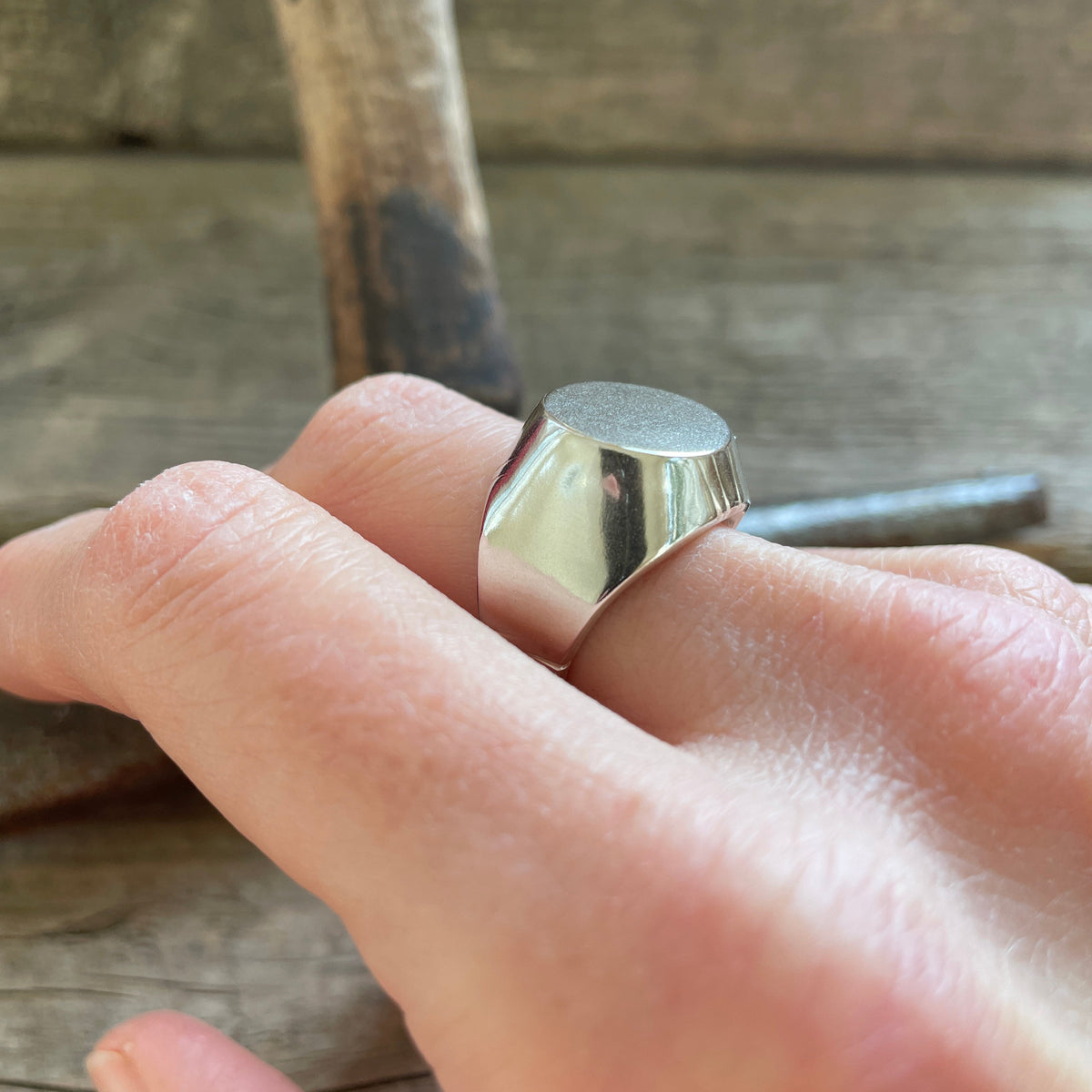 Hollow Form Ring II – Kristin Buhler Design