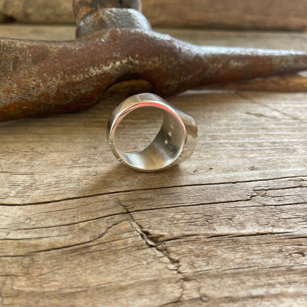 Hollow Form Ring II – Kristin Buhler Design