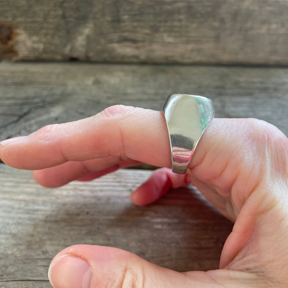 Hollow Form Ring III – Kristin Buhler Design